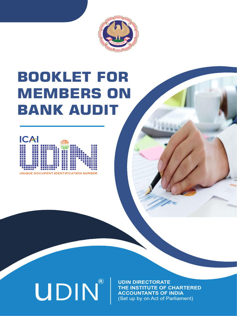 Booklet For Member On Bank Audit | PDF | Auditor's Report | Audit