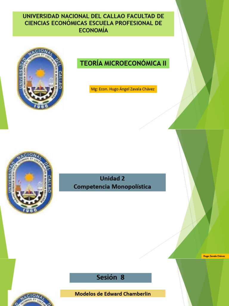 Modelos de Competencia Monopolística de Chamberlin | PDF | Monopolio ...