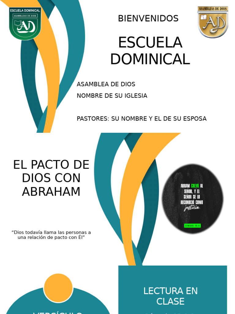 El Pacto de Dios Con Abraham | PDF | Abrahán | Libro del Génesis