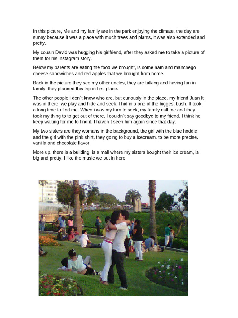 Family in The Park | PDF