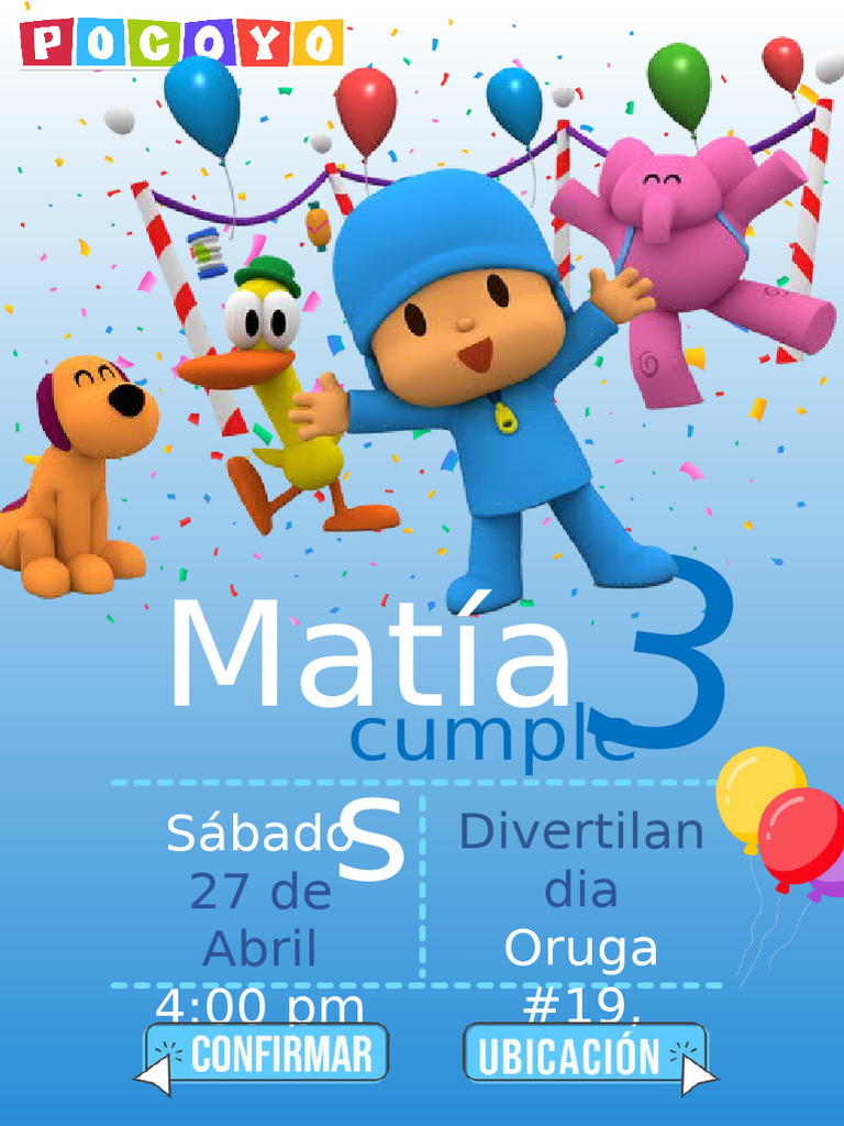 Pocoyo | PDF