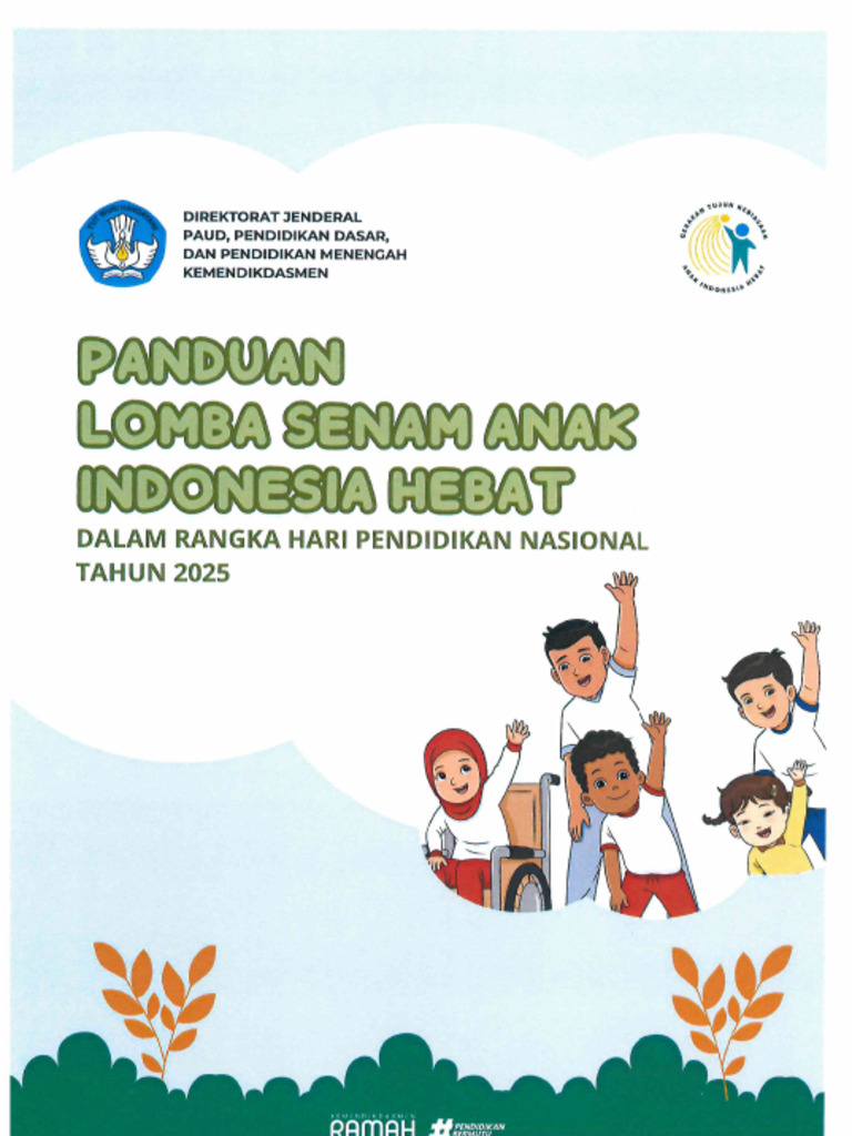 Panduan Lomba Senam Anak Indonesia Hebat | PDF