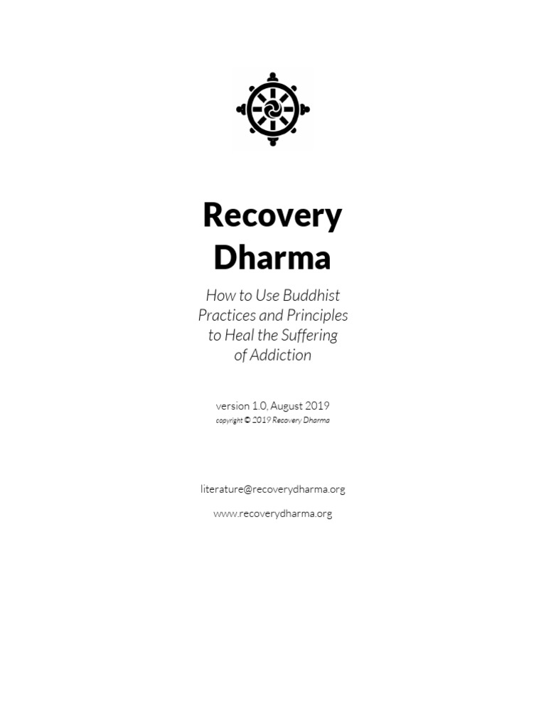 Recovery Dharma-Book | PDF | Psychological Trauma | Four Noble Truths