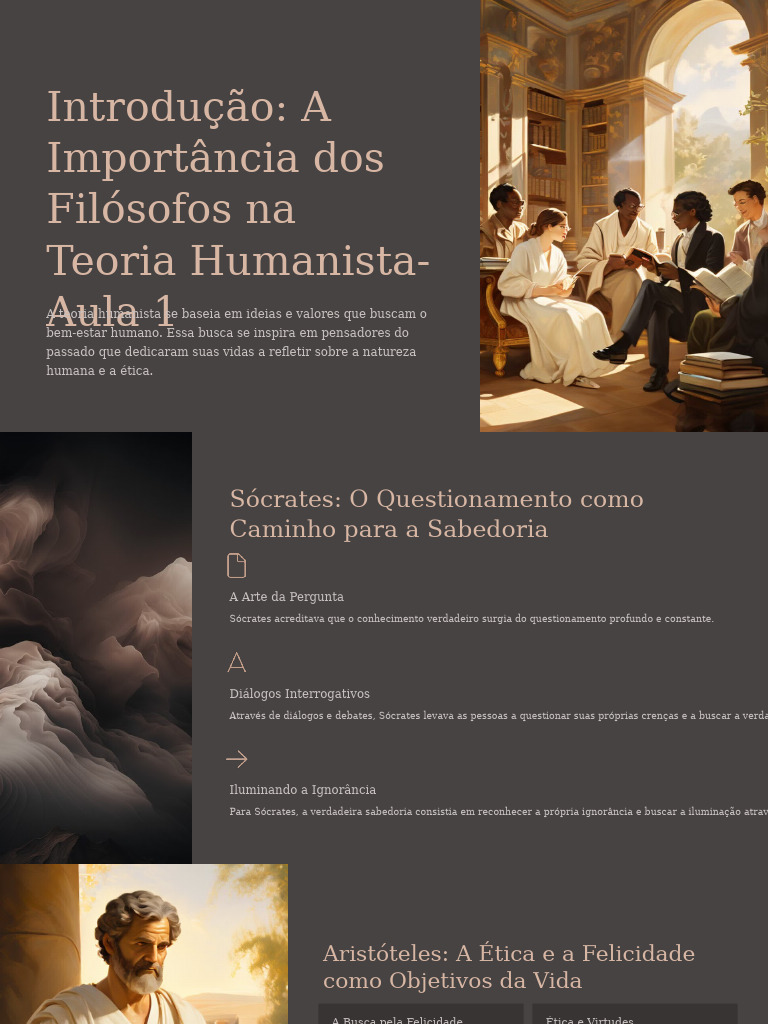 Introducao A Importancia Dos Filosofos Na Teoria Humanista | PDF ...