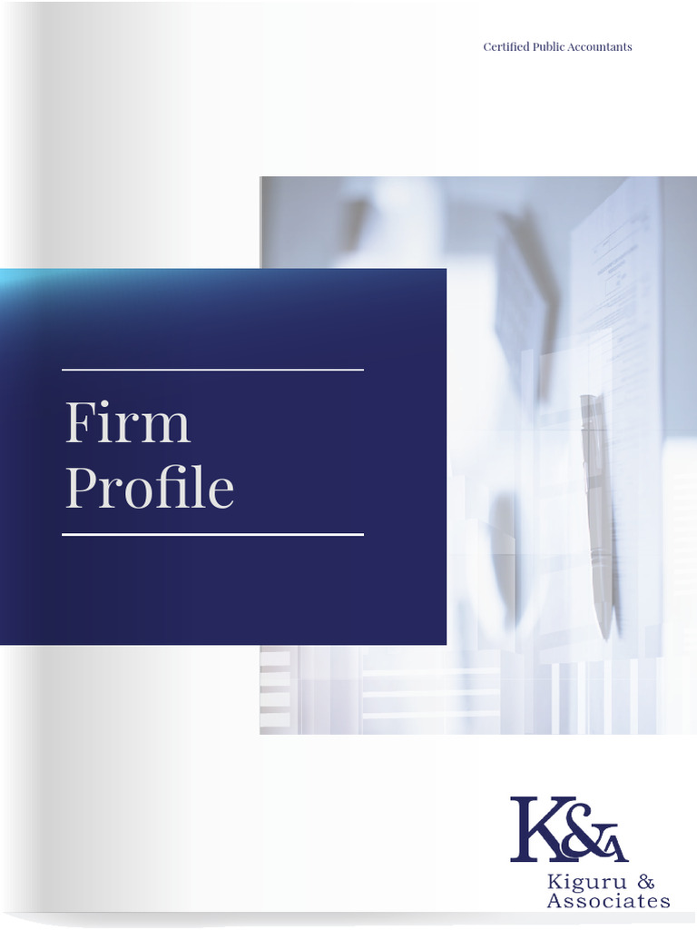 Kiguru & Associates Firm Profile | PDF | Audit | Taxes
