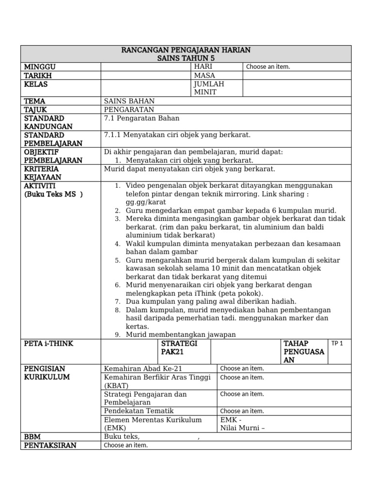 Unit 7 Pengaratan | PDF