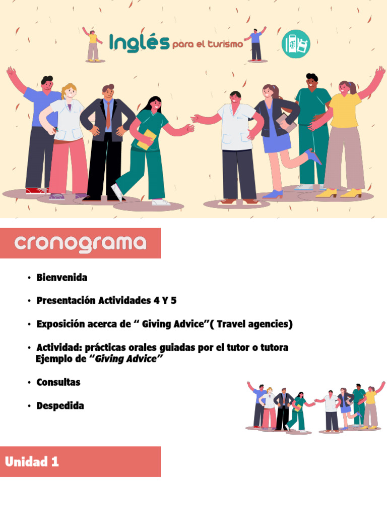 Session Sincronica 2 Unidad 1 Curso Ingles TP | PDF