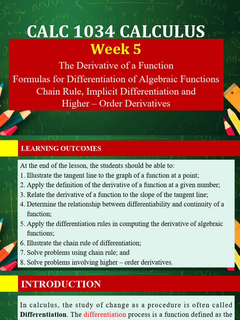 Differentiation Techniques in Calculus | PDF | Tangent | Derivative