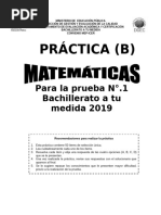 Practica Matematicas BXM 2025 | PDF | Tangente | Geometría Elemental