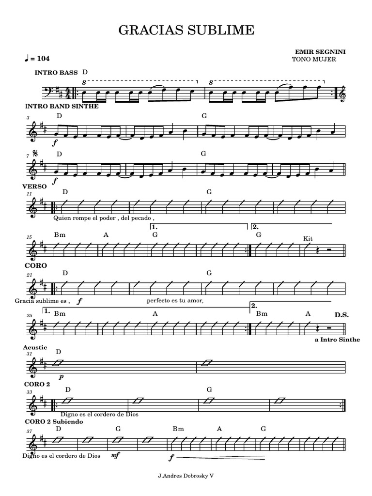 GRACIA SUBLIME TONO D Mayor Mujer | PDF