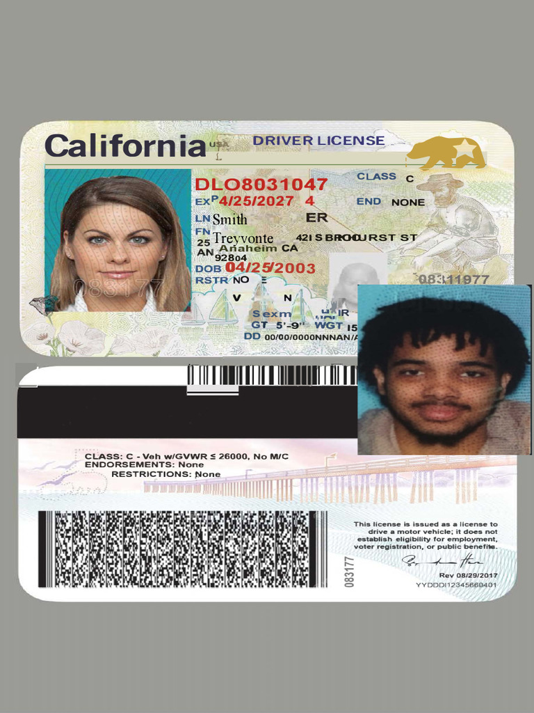 Class C License Details for CA Driver | PDF