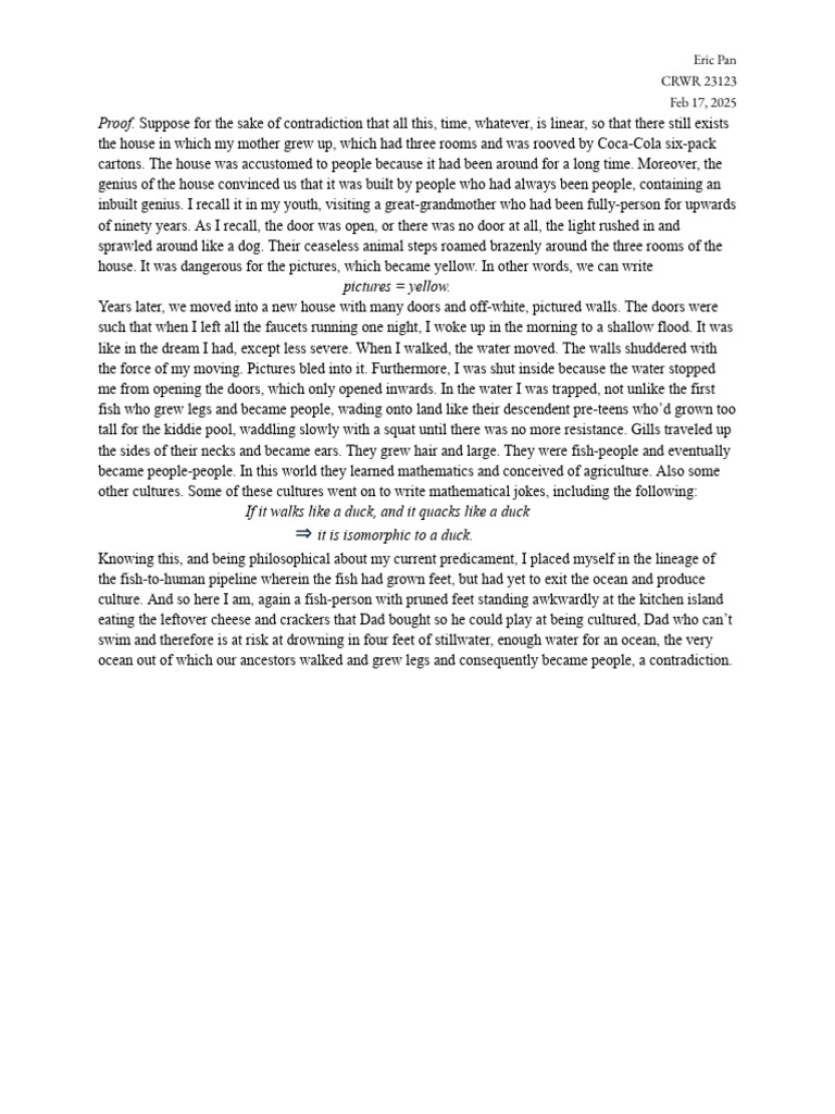 Borrowed Form Poem Pan | PDF