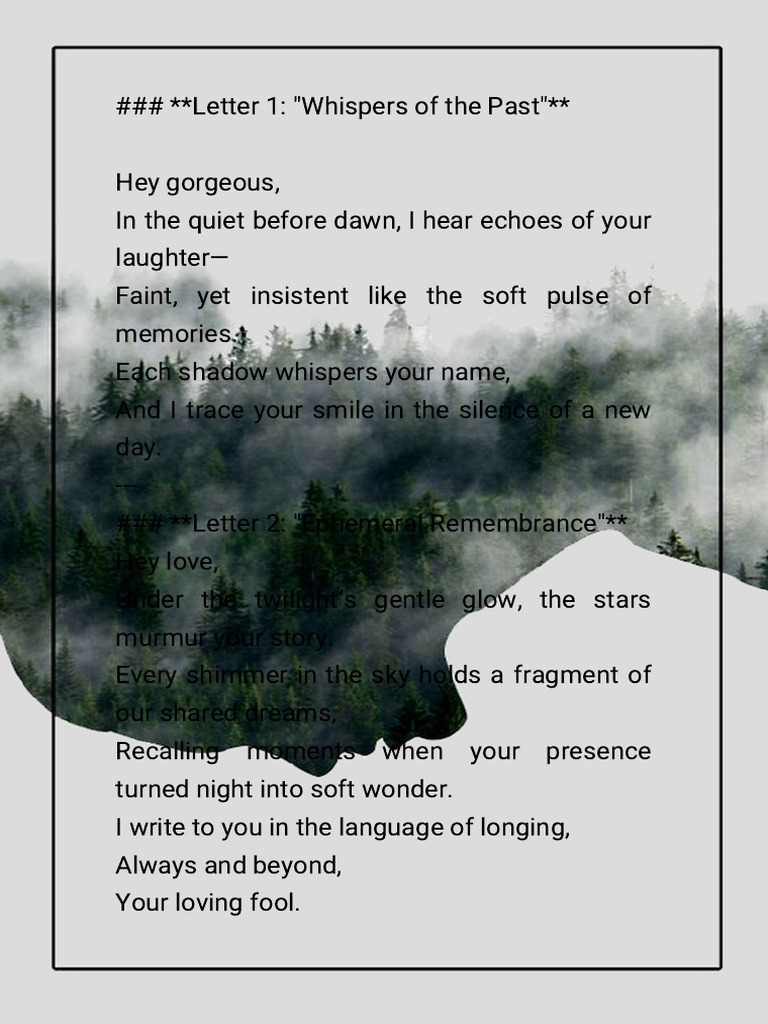 Just Some Random Poems Pt3 | PDF