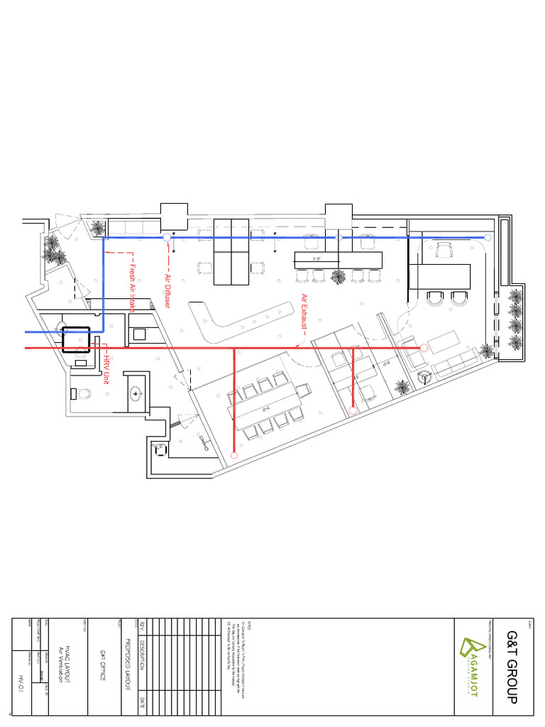 Air Ventilation Line Diagram | PDF