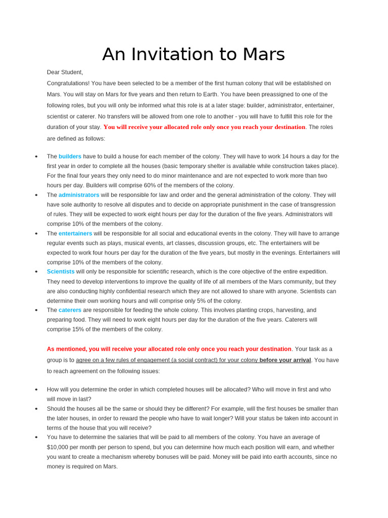 Case Study - A Letter From SpaceX | PDF