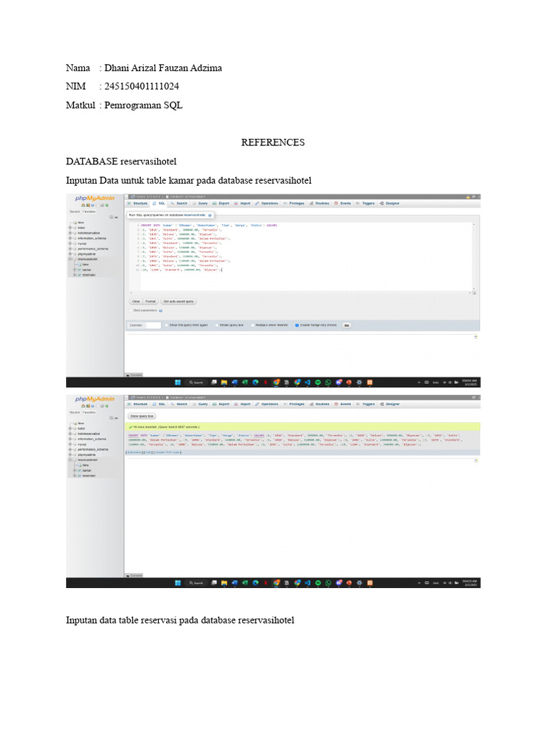 SQL C 245150401111024 References | PDF