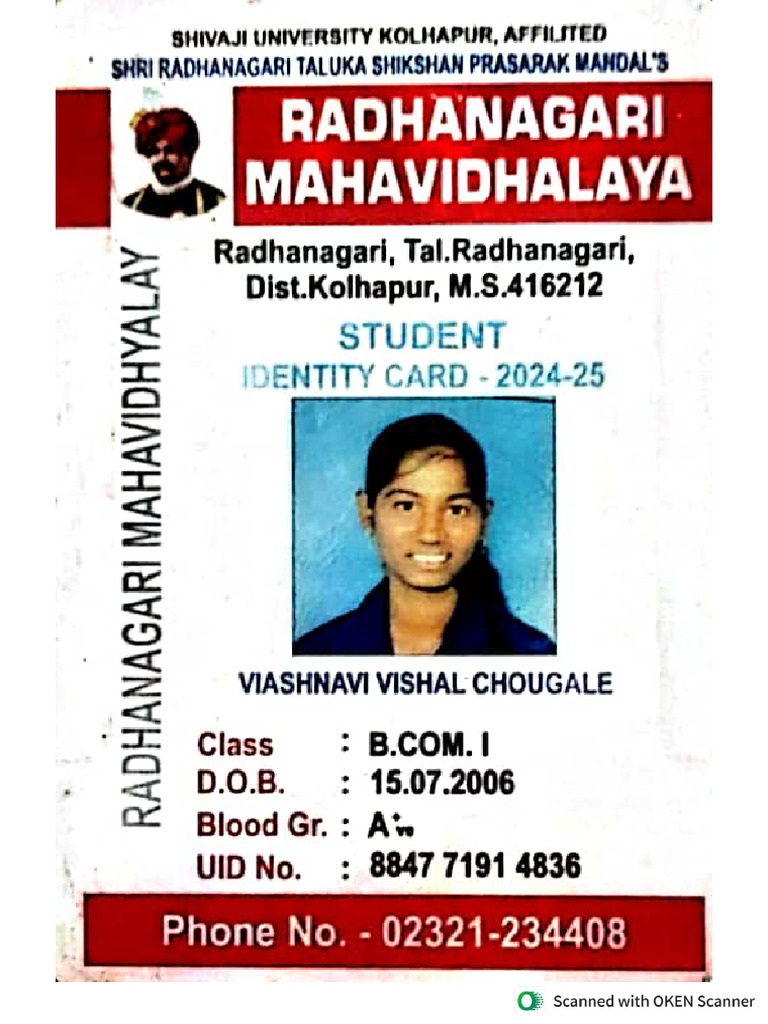 Vaishnavi Identy | PDF