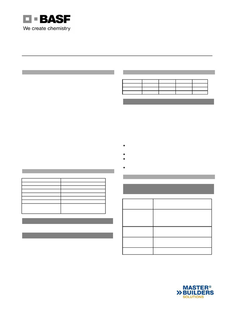 basf-masterseal-pg-470-polysulphide-sealant | PDF | Concrete | Materials