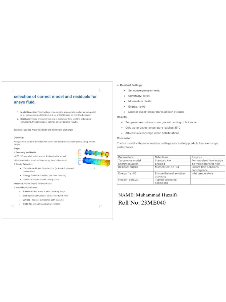 Ansys Fluent | PDF