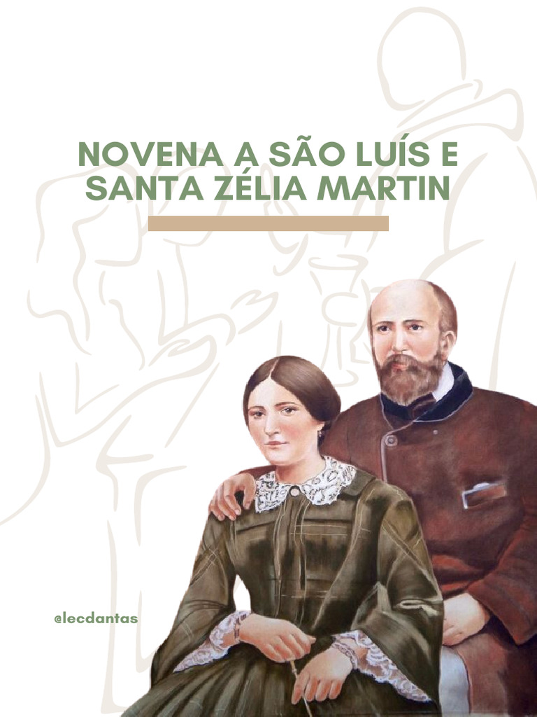 Novena a São Luís e Santa Zélia Martin | PDF | Oração | Rosário