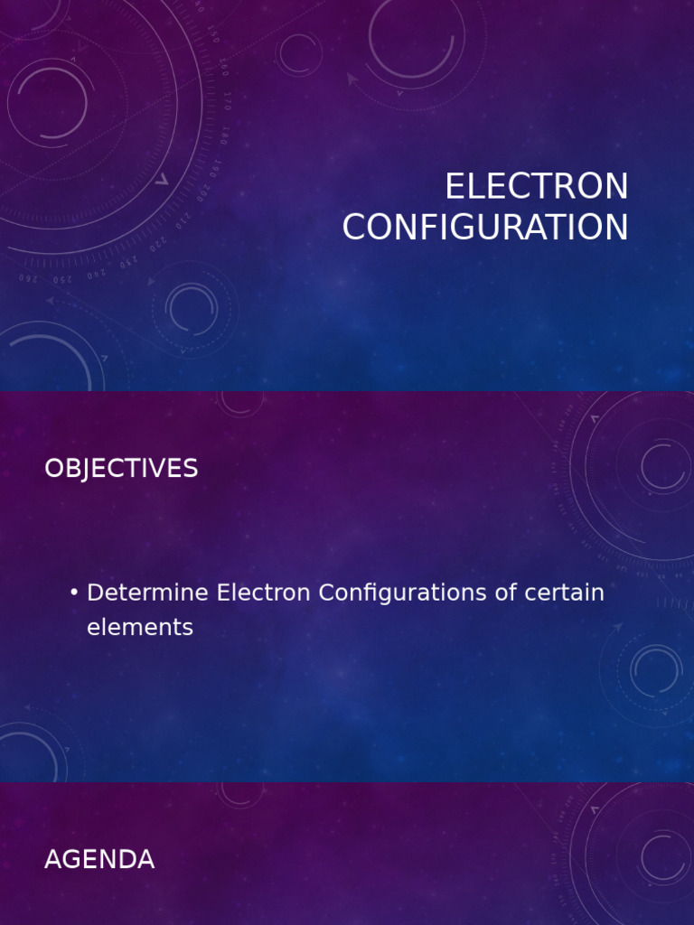 Electron Configuration | PDF | Electron Configuration | Atomic Orbital