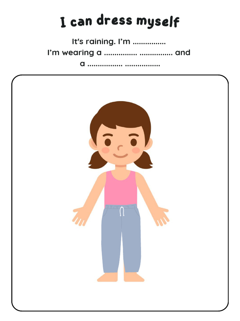 I can dress myself | PDF