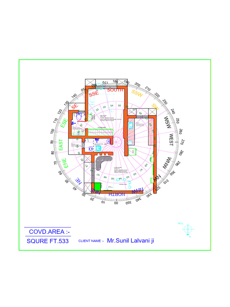 MR - Sunil Ji - 16 Direction Vastu Grid | PDF