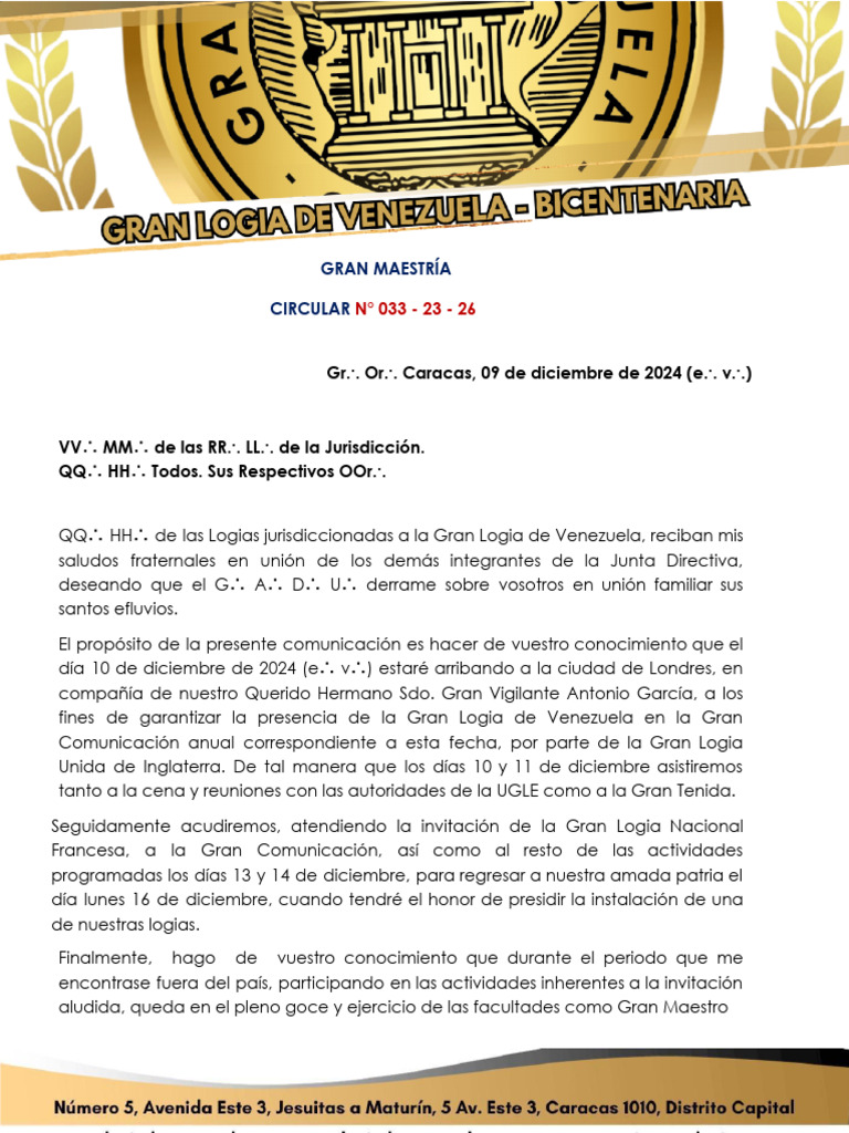 Circular 033 - 23-26 Viaje Londres y Paris | PDF