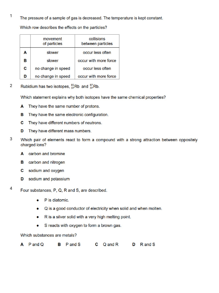 Y9 Practice Se 2 | PDF