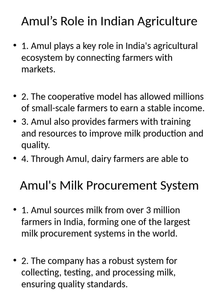 Amul India Presentation Part2 Final | PDF | Brand | Milk