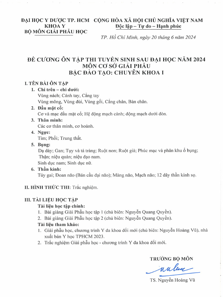 0.CS - CKI Giai Phau Hoc 2 | PDF
