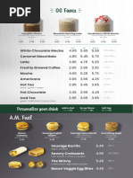 Nutella Cafe Chicago Menu Highlights | PDF