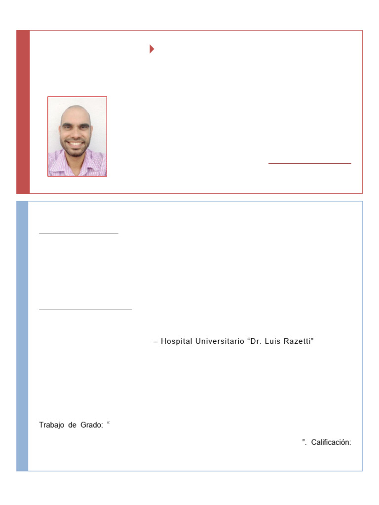 Curriculum 2022 José Pastrano | PDF | Hospital | Cuidado de la salud