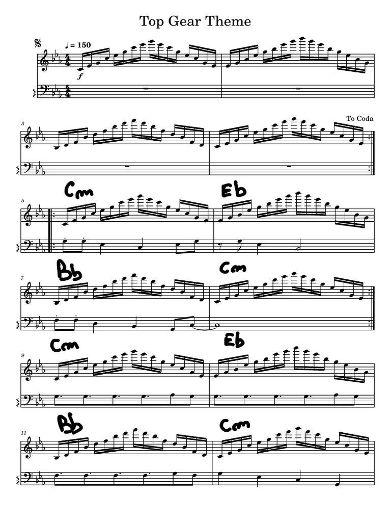 Top Gear Theme | PDF