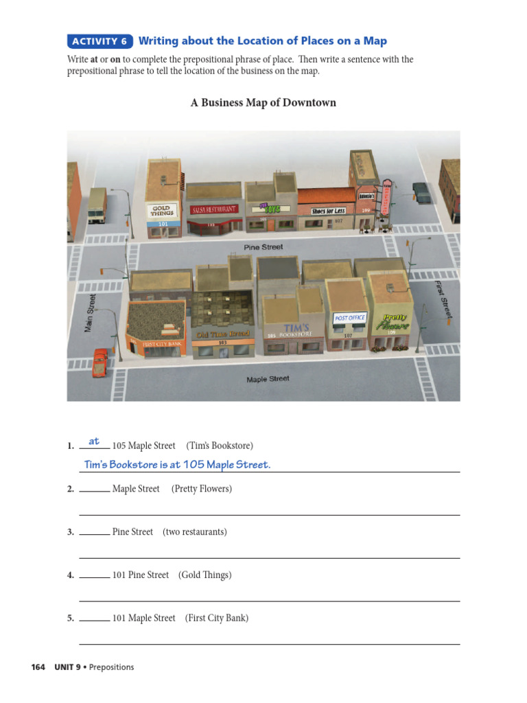 Task 1 - Prepositional Phrases Updated | PDF