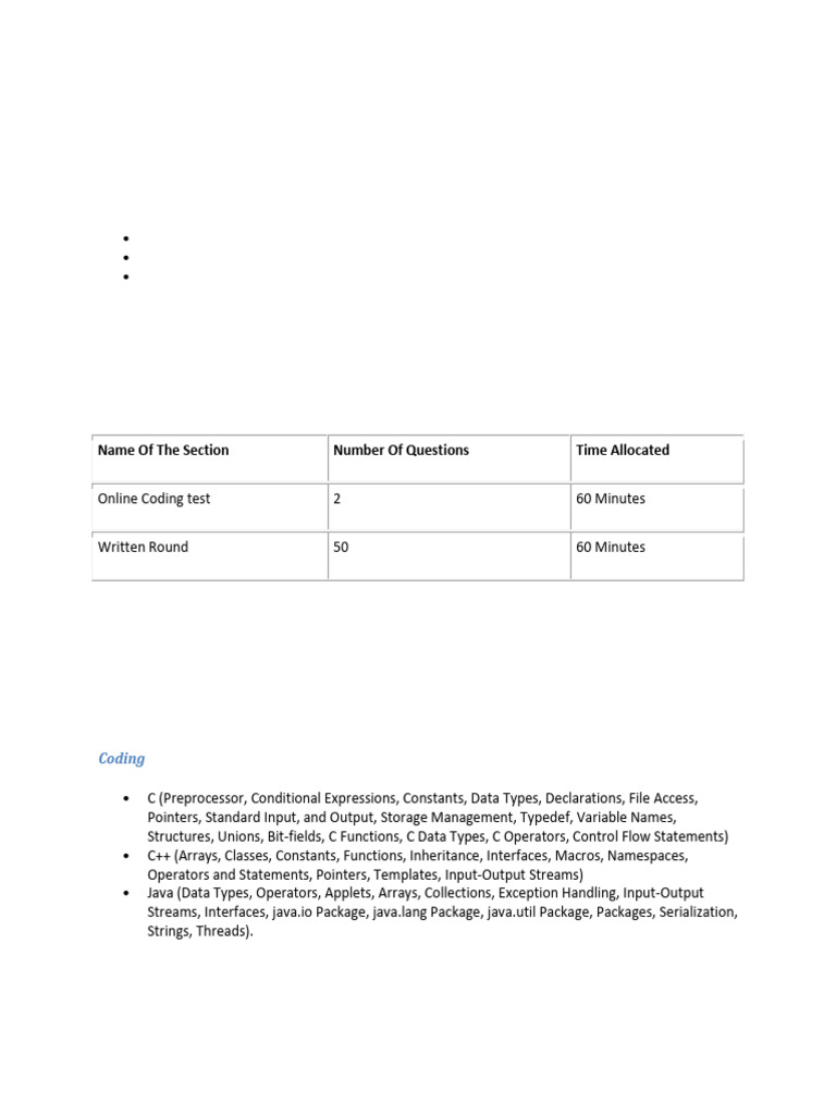Study Material Microsoft Placement Interview Preparation 07122023 | PDF | Queue (Abstract Data ...