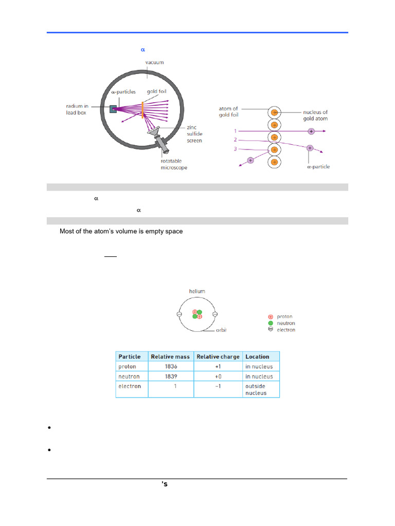 5.1 - The Nuclear Model of The Atom | PDF | Atomic Nucleus | Nuclear Physics