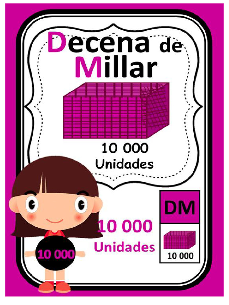 Decena y Centena de Millar | PDF