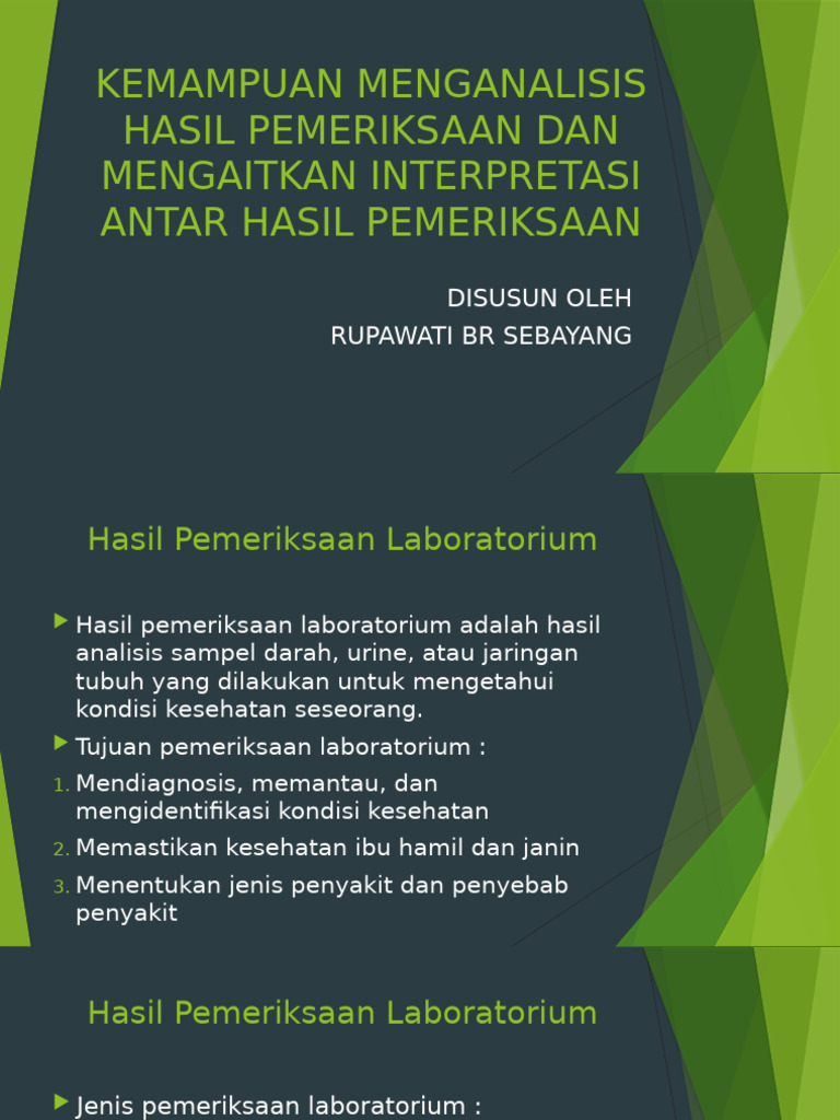 Faktor Kritis Validasi Hasil Laboratorium | PDF