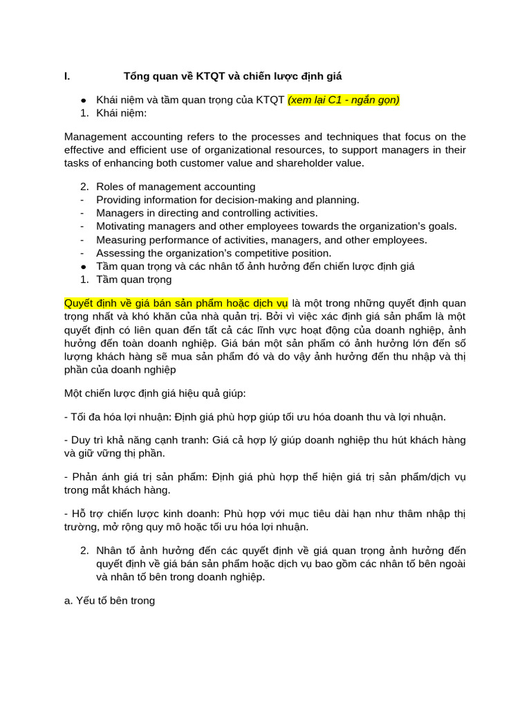 Thuyết trình KTQT | PDF