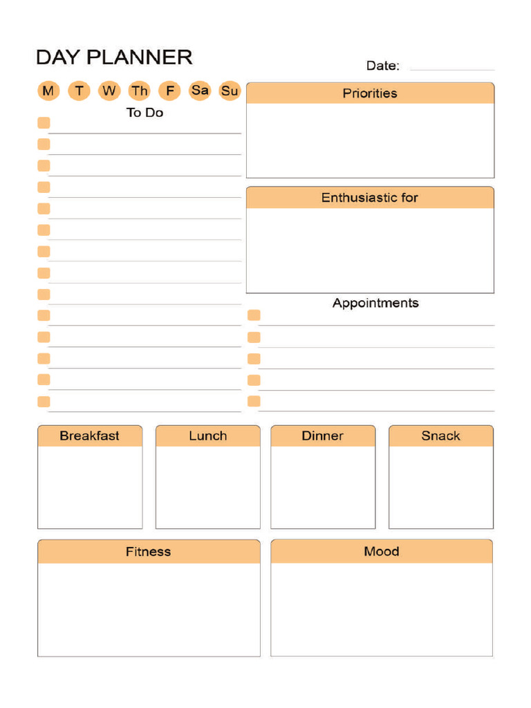 Day Planner | PDF