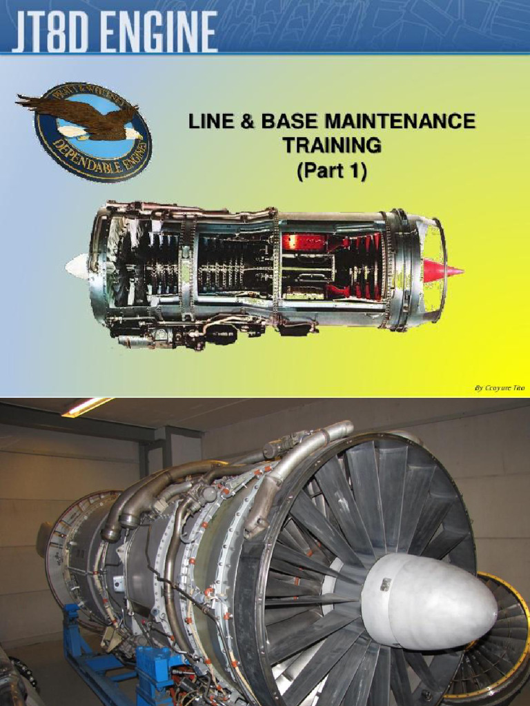 Engine JT8D Training Manual Part 1 | PDF