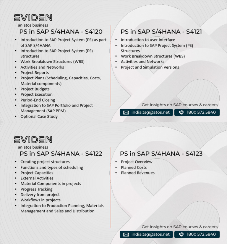 Ps in Sap S4hana | PDF