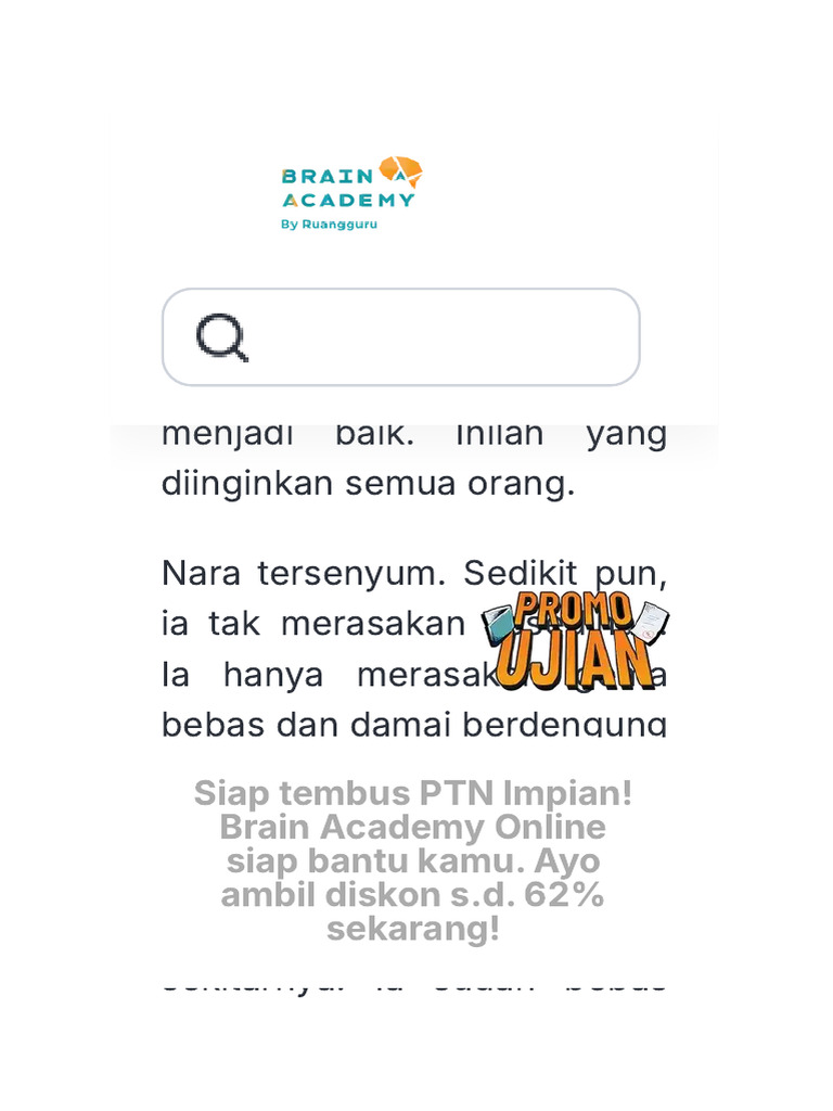 15 Contoh Cerpen Singkat Terbaik 2025 Yang Seru Dibaca-3 | PDF