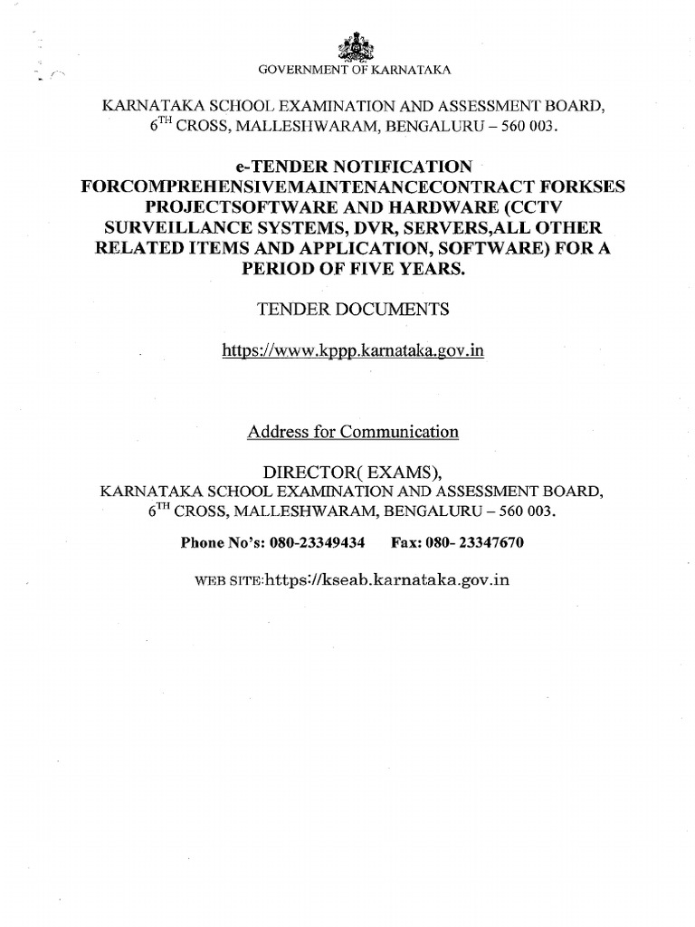 Tender Signed Doc - 2023 | PDF