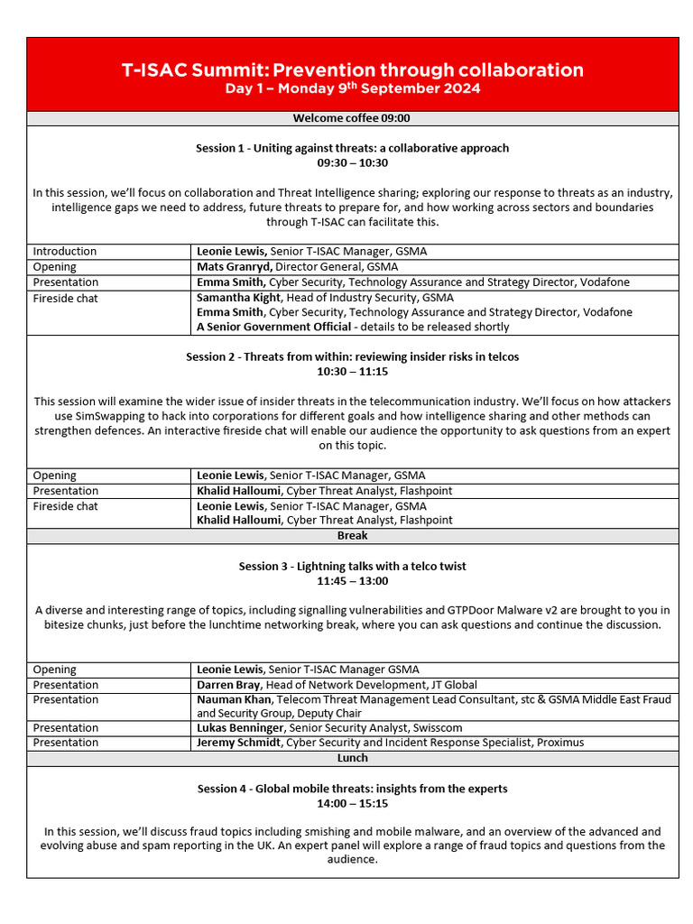 T-ISAC-Summit24 Voda Twist | PDF | Computer Security | Security