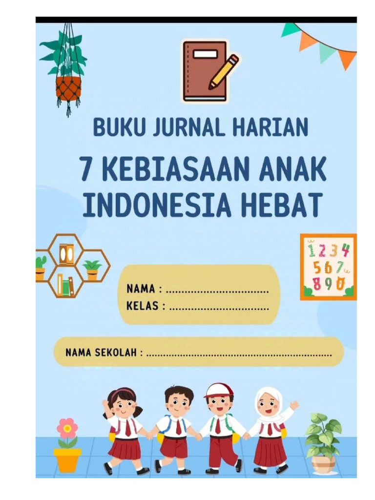 Jurnal 7 Kebiasaan Anak Indonesia Hebat | PDF