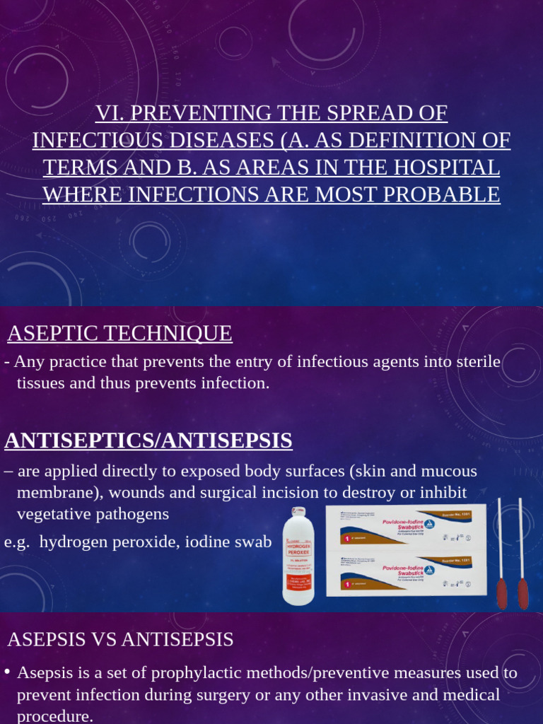 Preventing The Spread of Infectious Diseases | PDF | Hospital Acquired ...