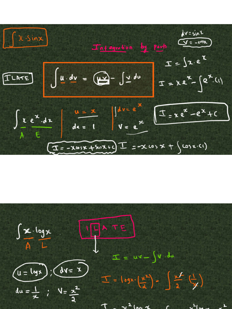 Integration by Parts | PDF
