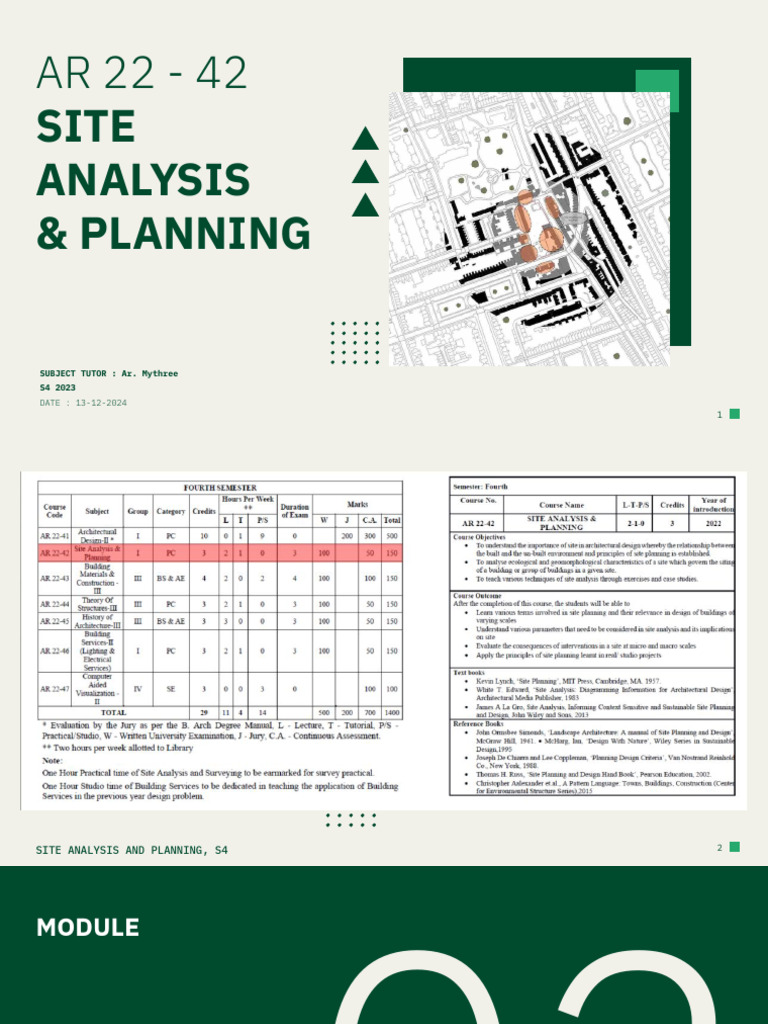 Site Analysis and Planning Overview | PDF | Odor | Wound